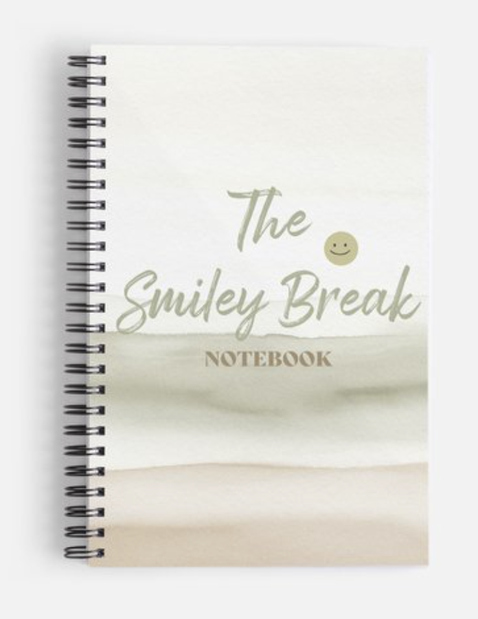 Smiley Break Notebook - THE POWER LOFT / Claudia Van Avermaet
